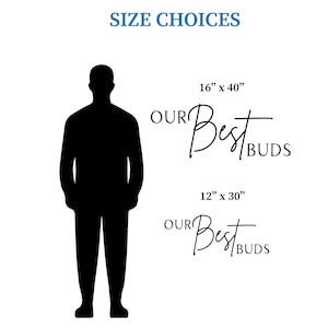 Our Best Buds Letters for Wedding Wall, Wooden Letters for Seating ...