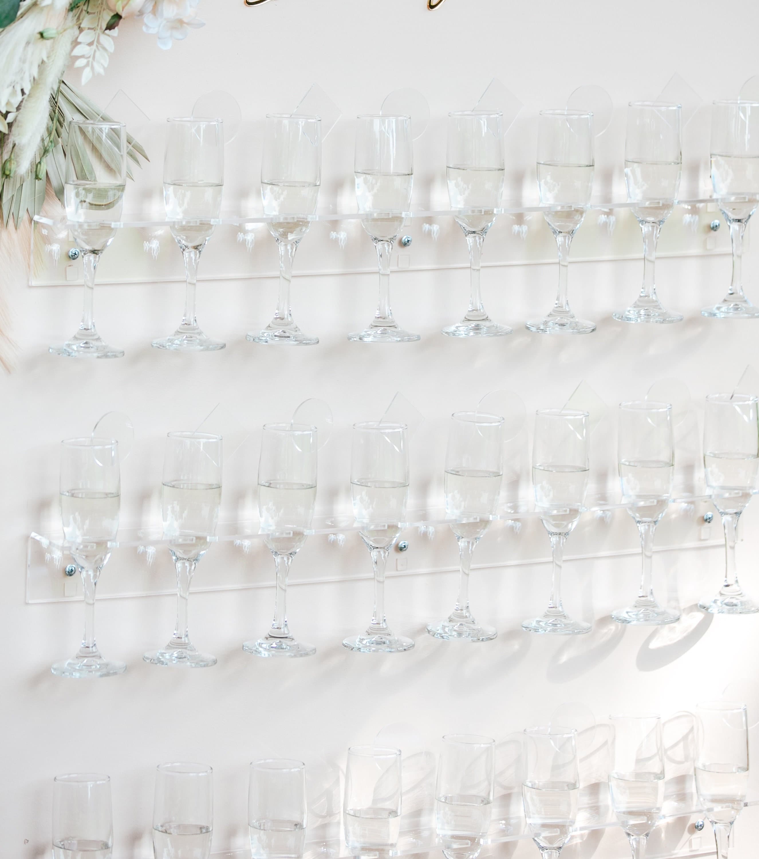 Favor Wall Shelves DIY Acrylic Shelf Party Display Wedding - Etsy