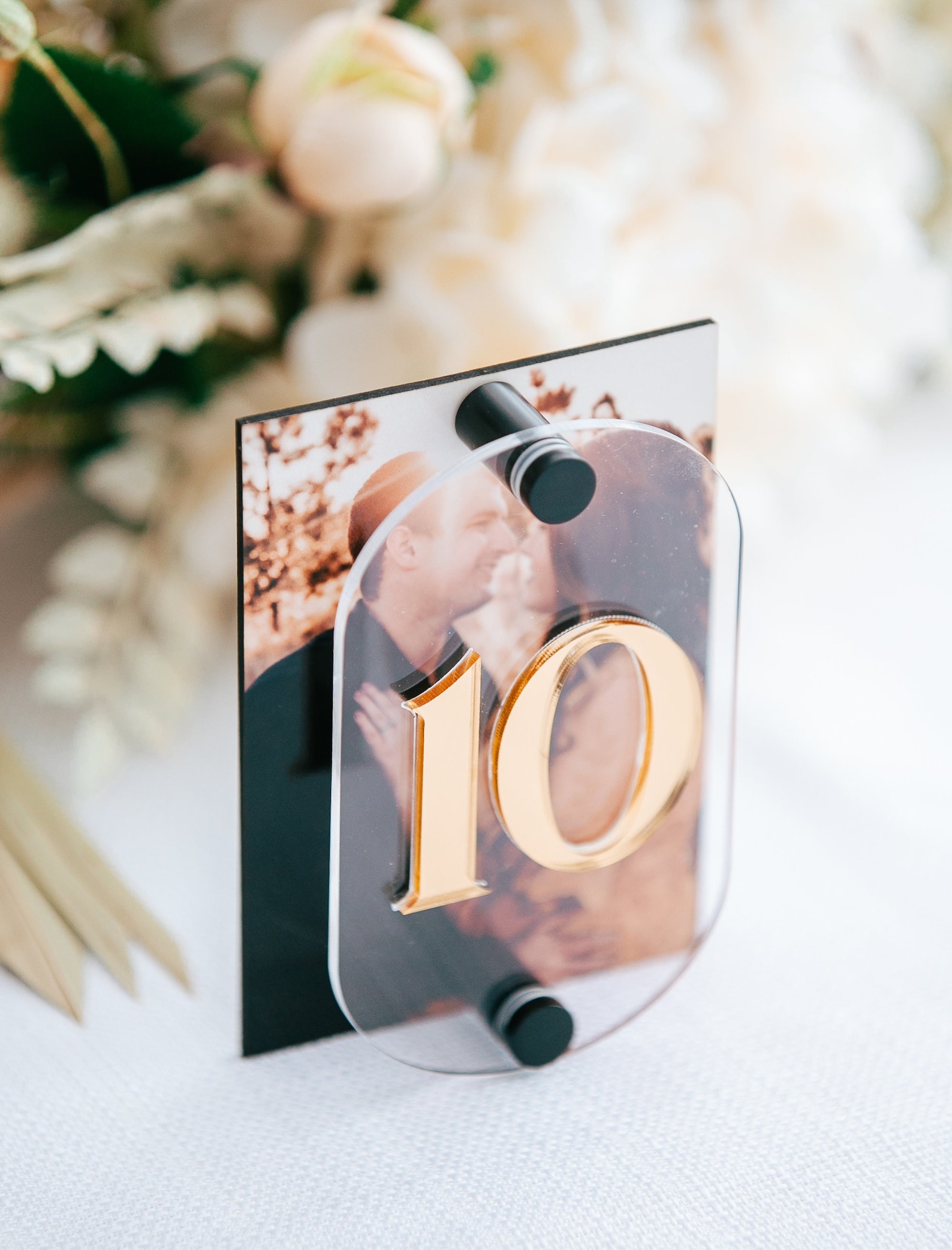 Wedding Table Numbers Custom Photo Wedding Modern Party Event - Etsy