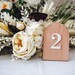 Eclectic Arch Table Number Sign for Wedding Centerpiece Mixed Media ...