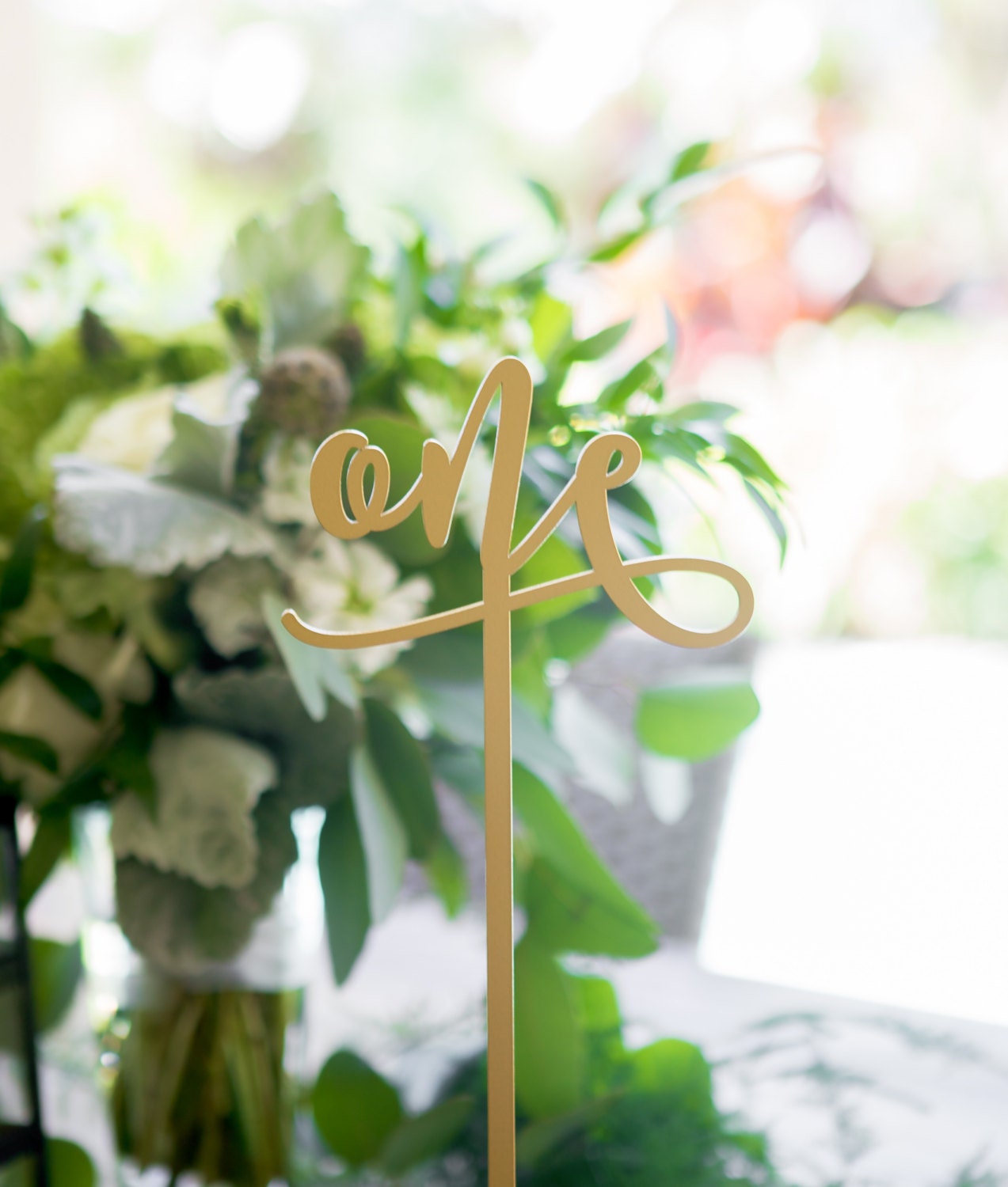 Standing Table Number Signs for Wedding & Party Decor Wooden - Etsy