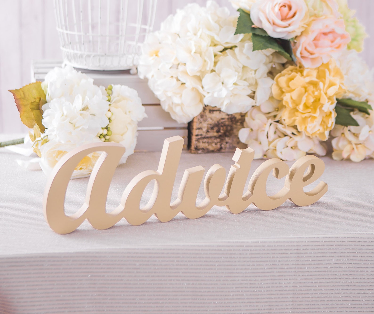 Table Sign for Wedding Advice Table or Favor Table Decor - Etsy