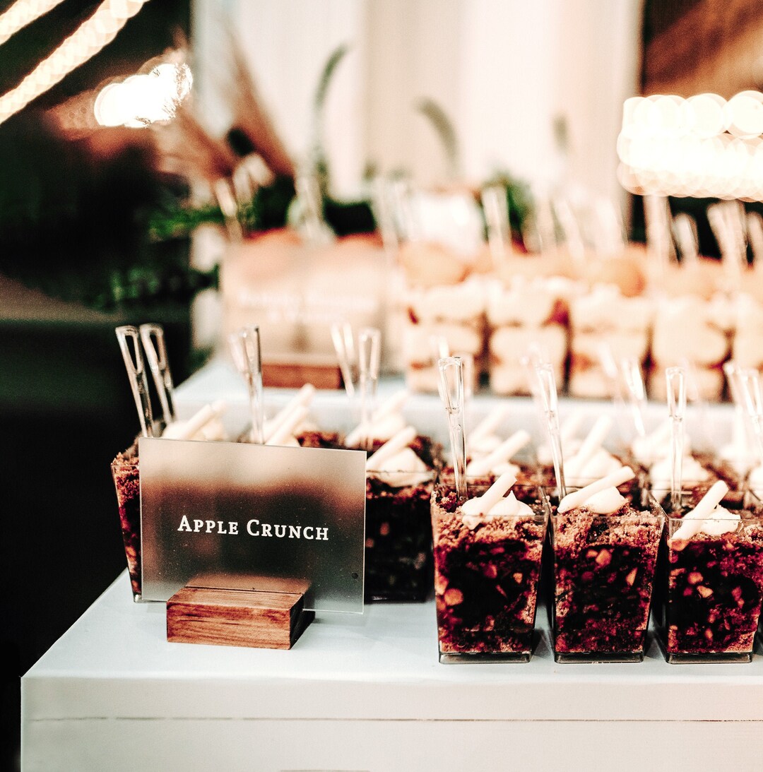 Food Name Signs Food Tents Buffet Labels Food Tag Name - Etsy