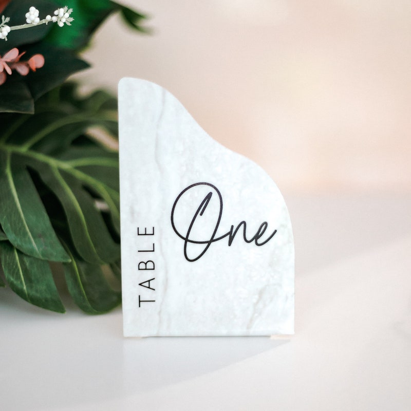 Stone Table Numbers - Etsy