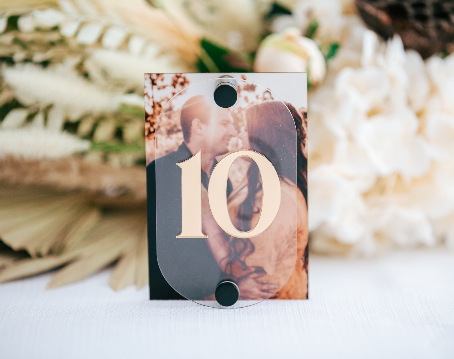 Wedding Table Numbers Custom Photo Wedding Modern Party Event - Etsy