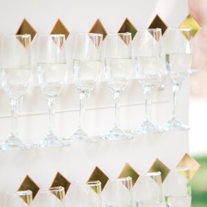 Favor Wall Shelves DIY Acrylic Shelf Party Display Wedding Wine or Cone ...