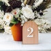 Eclectic Arch Table Number Sign for Wedding Centerpiece Mixed Media ...