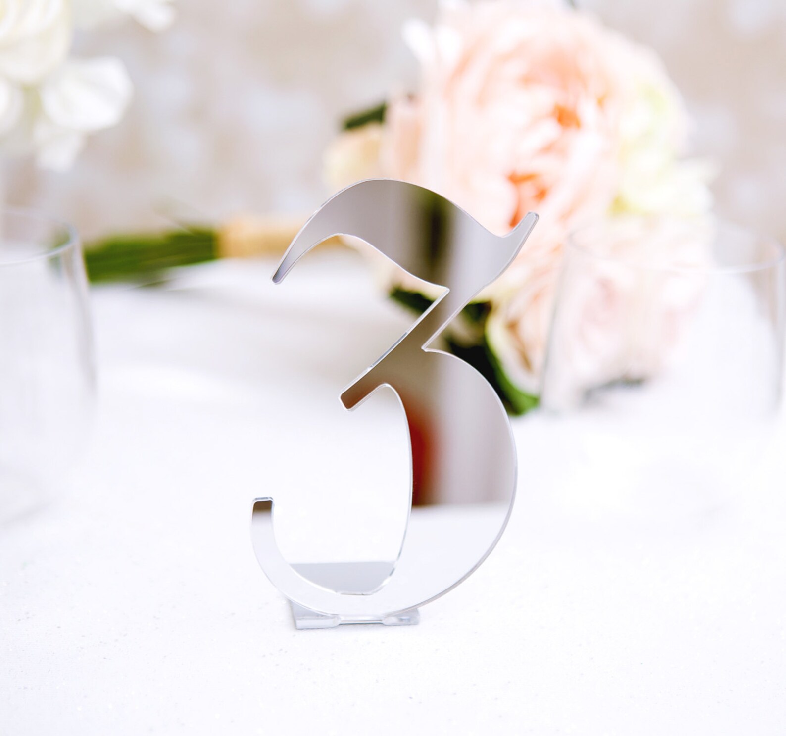 Wedding Acrylic Table Numbers Weddings Standing Table Numbers - Etsy