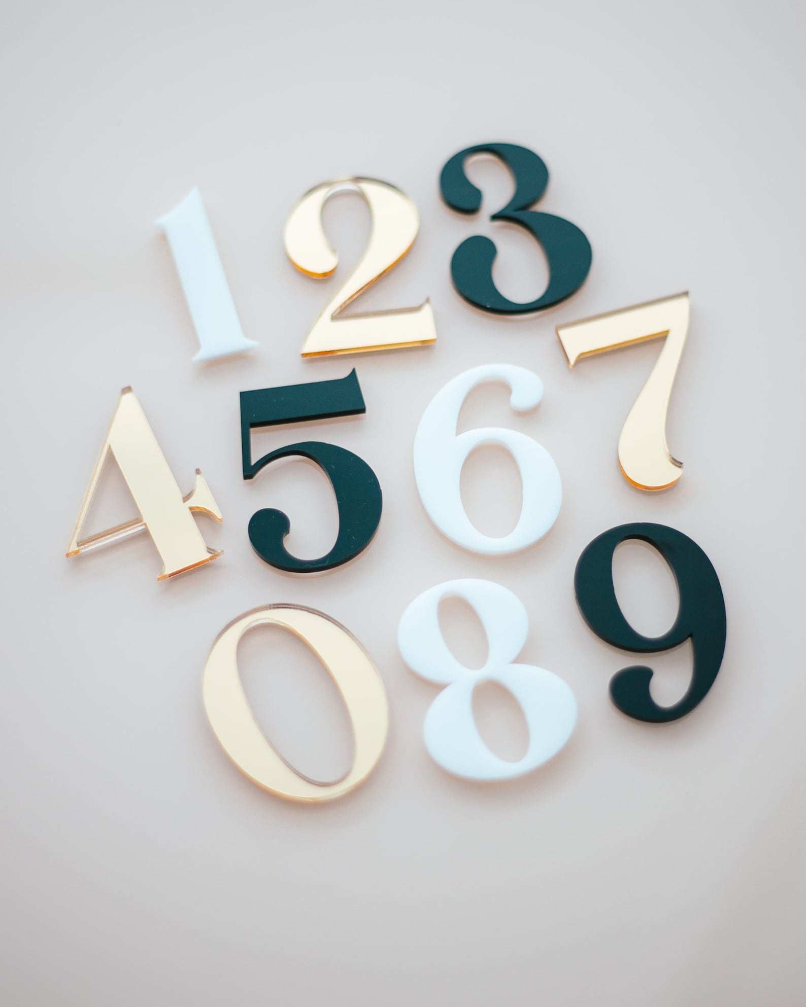Wedding Acrylic Numbers Wedding Table Numbers or Crafts - Etsy