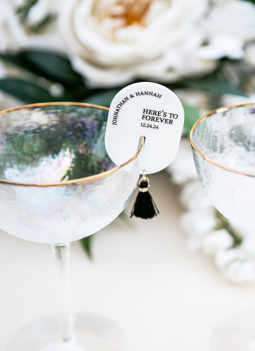 Luxury Drink Tags Place Cards With Tassels Drink Tags Wedding - Etsy