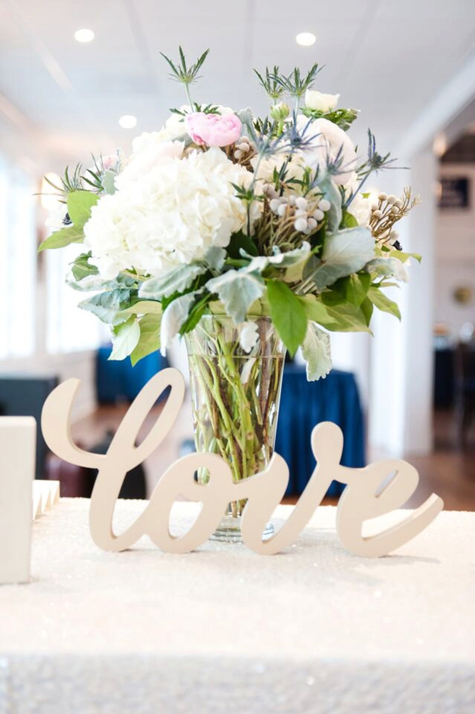 Love Sign for Wedding or Decor Table Sign in Calligraphy Font - Etsy