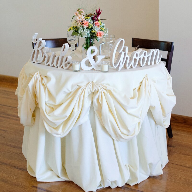 Bride Groom Table - Etsy
