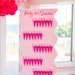 Favor Wall Shelves DIY Acrylic Shelf Party Display Wedding Wine or Cone ...