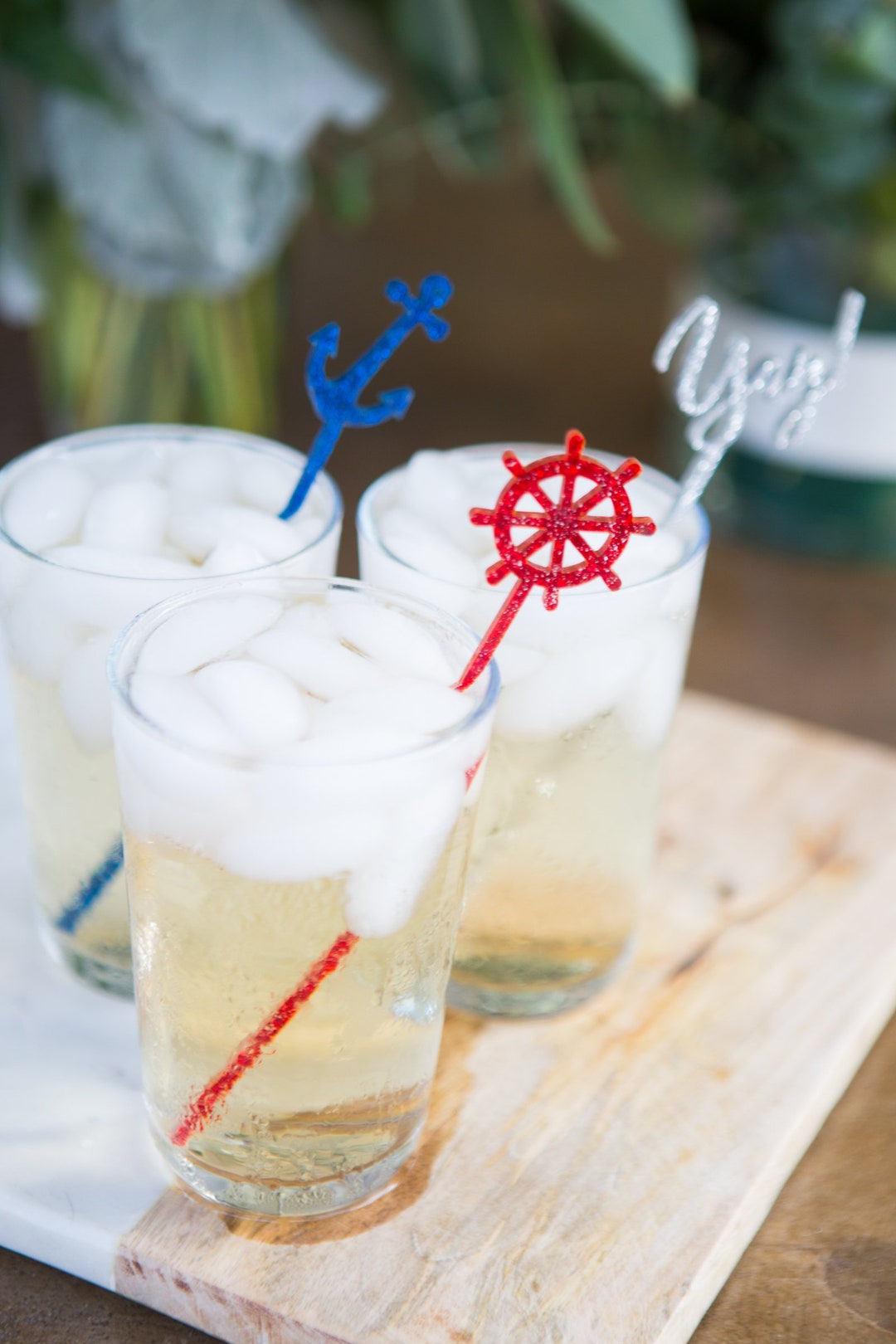 Party Stir Sticks, Nautical Party Drink Stirrer Party Favor Bar Decor ...