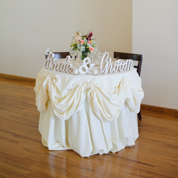 Wedding Bride and Groom Table - Etsy