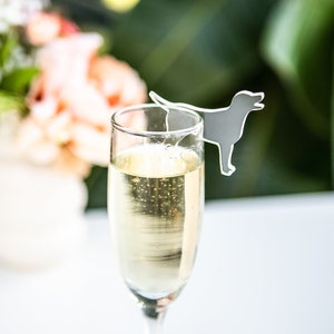 Name Tags Drink Glass Dog Cat Pet Shape Place Card Table Number Names ...