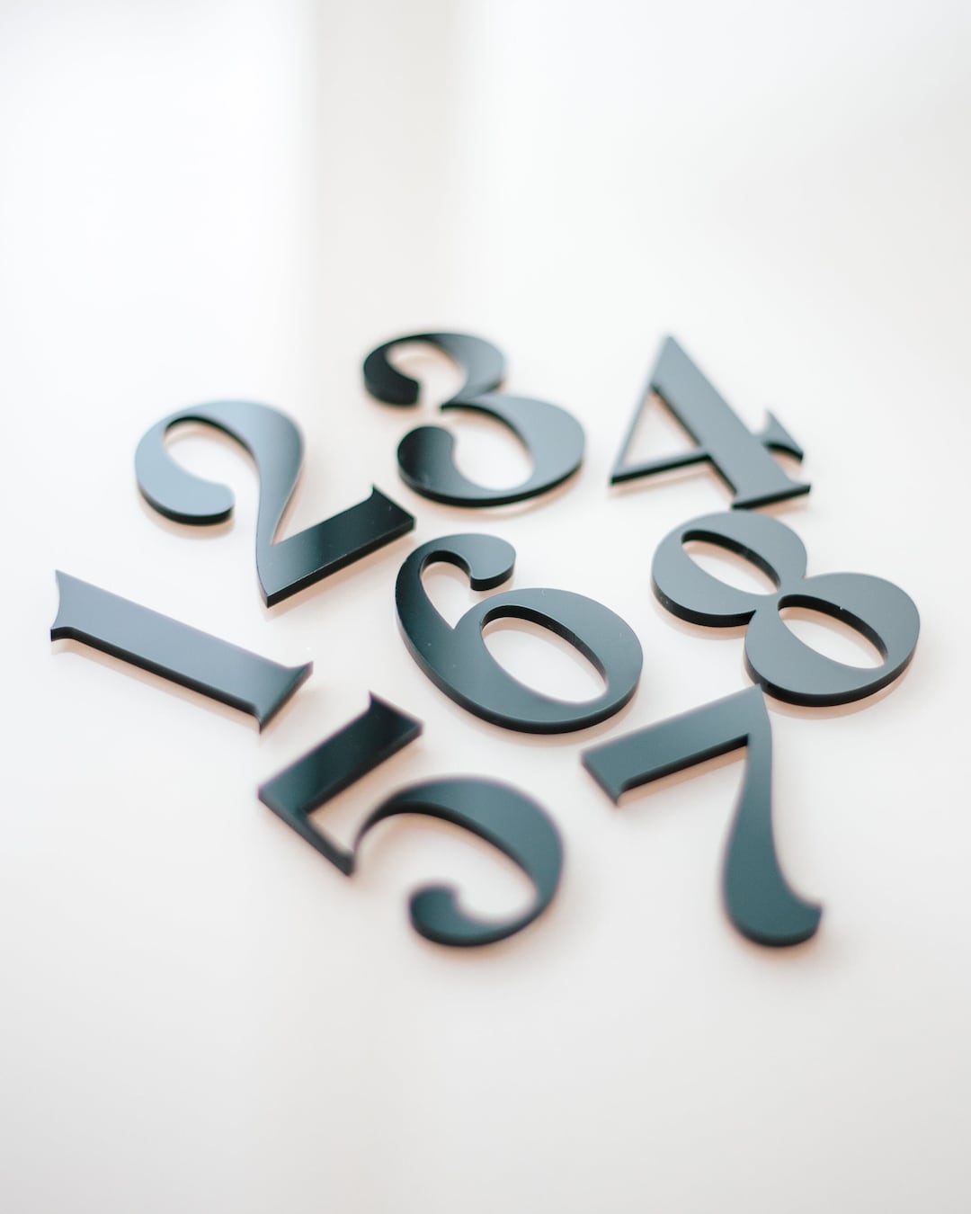 Wedding Acrylic Numbers Wedding Table Numbers or Crafts Acrylic Numbers ...