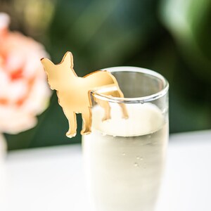 Name Tags Drink Glass Dog Cat Pet Shape Place Card Table Number Names ...