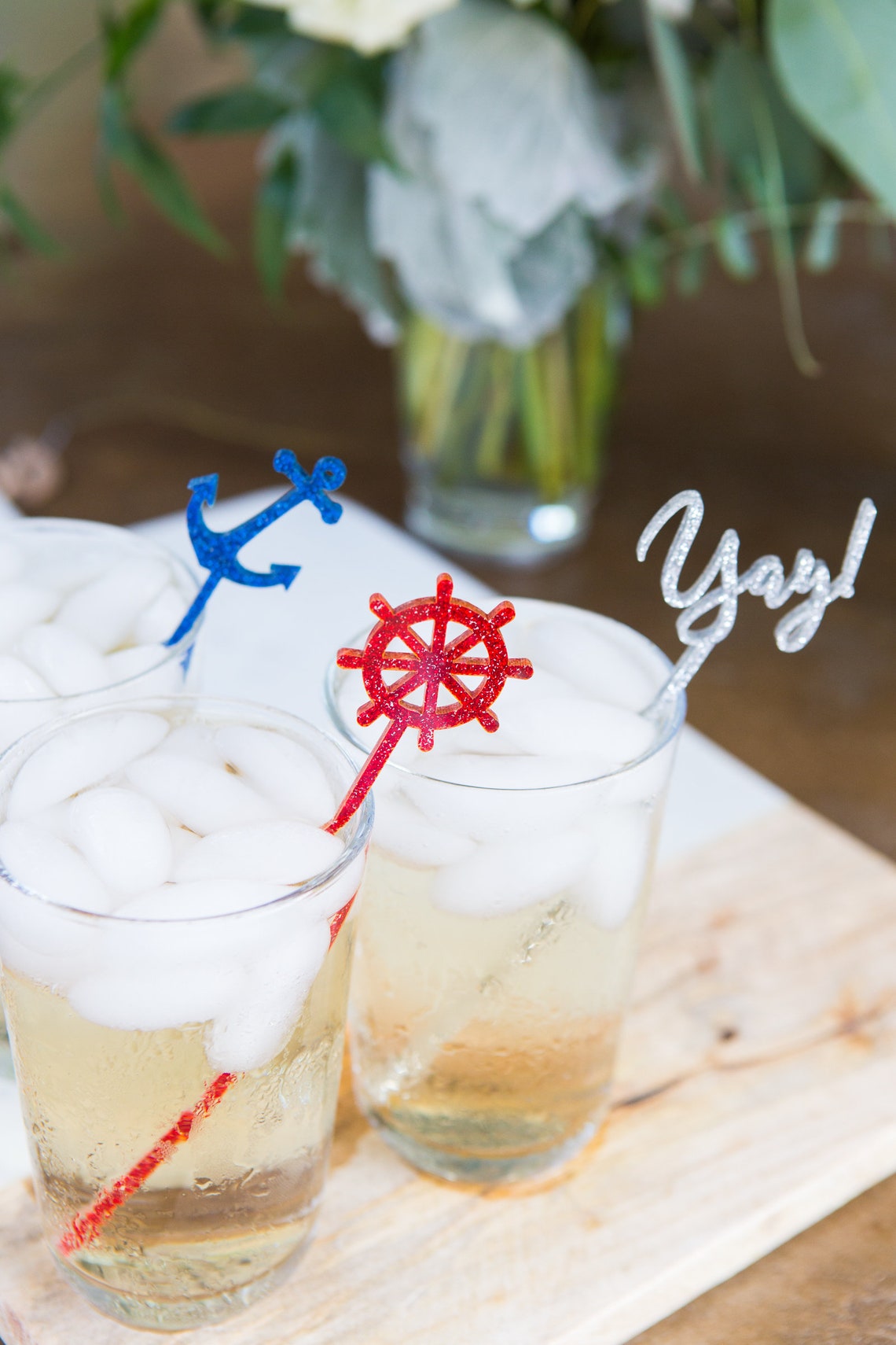 Party Stir Sticks, Nautical Party Drink Stirrer Party Favor Bar Decor ...