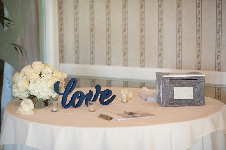 Wedding Love Sign for Wedding Table Calligraphy Style Wedding - Etsy