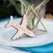 Airplane Place Cards for Wedding or Party Wooden Engraved - Etsy