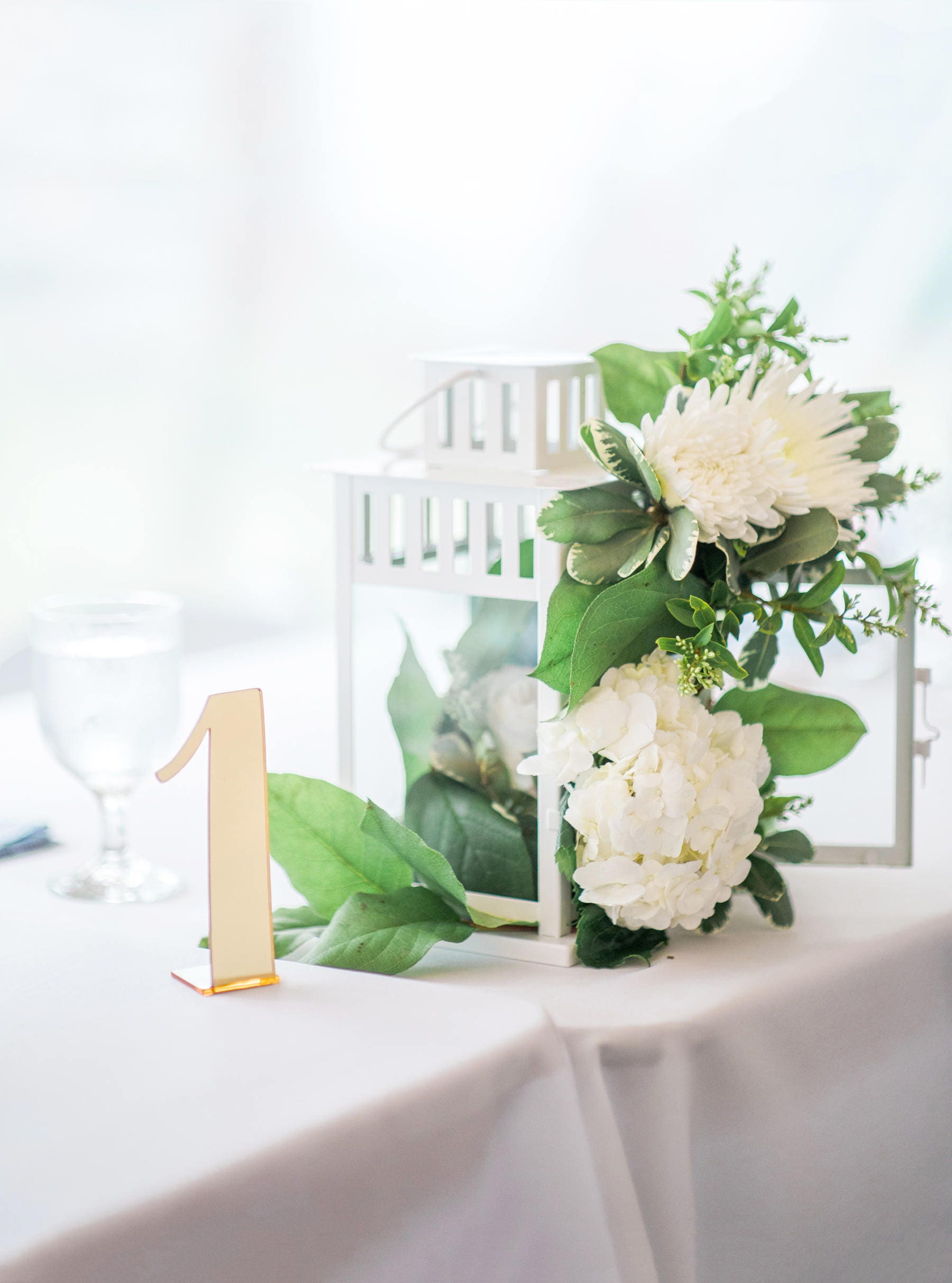 Table Numbers Clear Acrylic Table Numbers Weddings and Events - Etsy