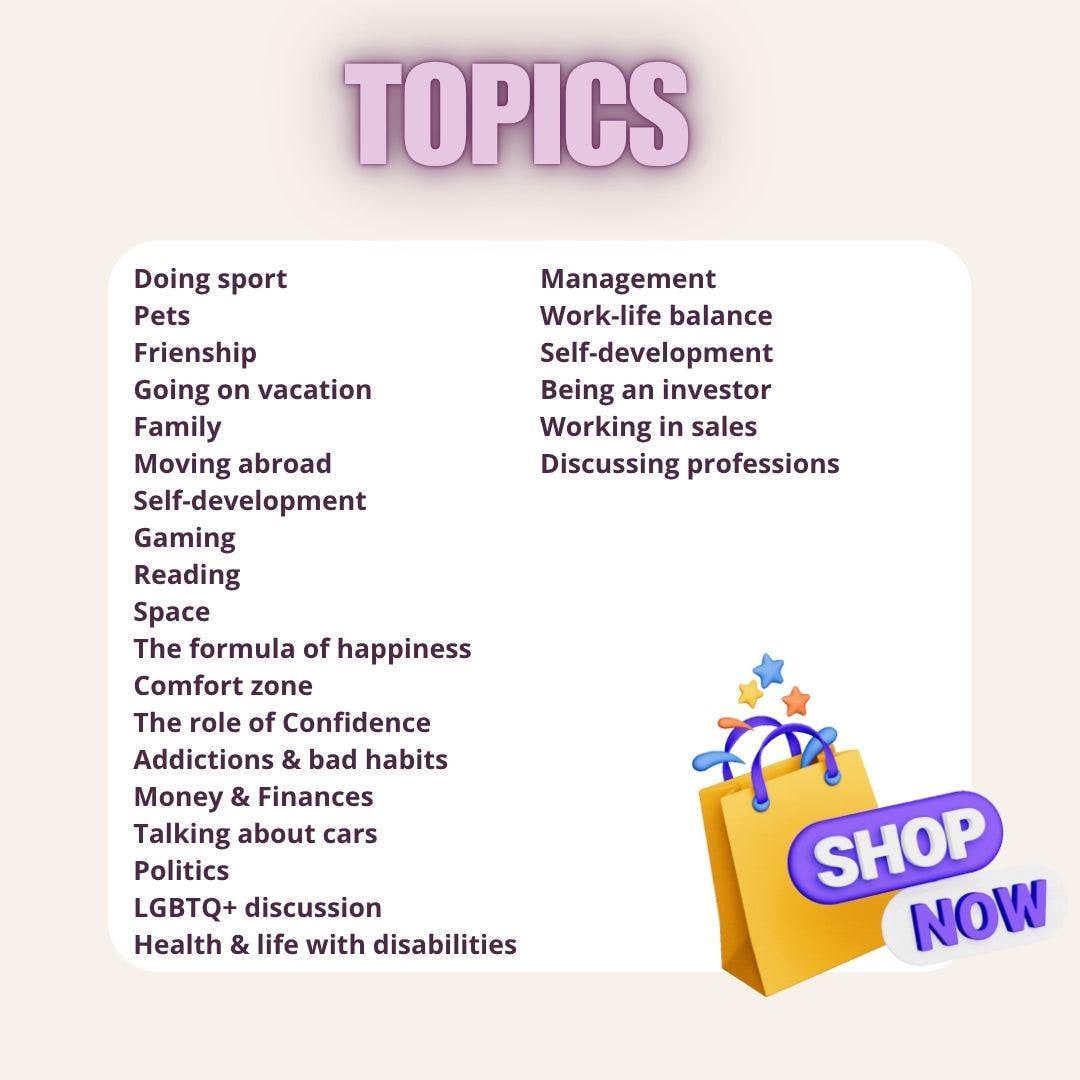25+ ESL Speaking Lesson Bundle | No Prep | INSTANT Pdf DOWNLOAD | A2 B1 ...