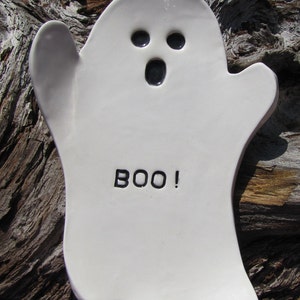 Ghost Kitchen Spoon Rest- Halloween Decor- Spoon Rest- Kitchen Decor ...