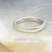 Traditional Platinum Wedding Band -- 3mm Domed Wedding Ring With Matte ...