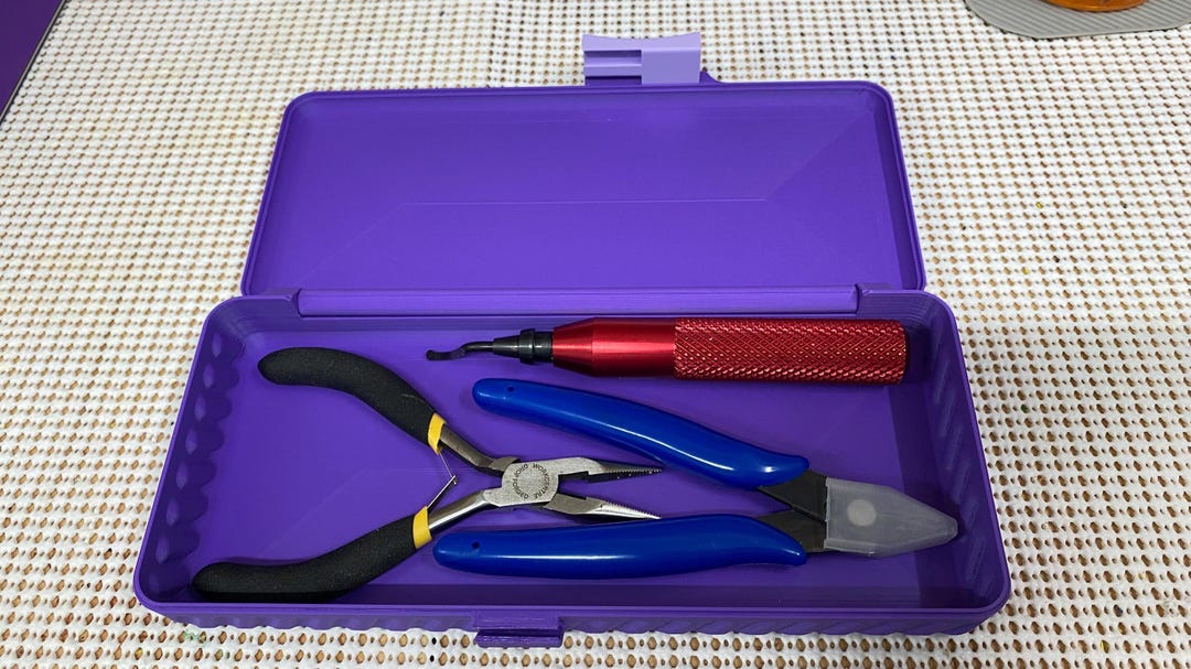 Pencil, Art or Tool Case With Sliding Latch. - Etsy