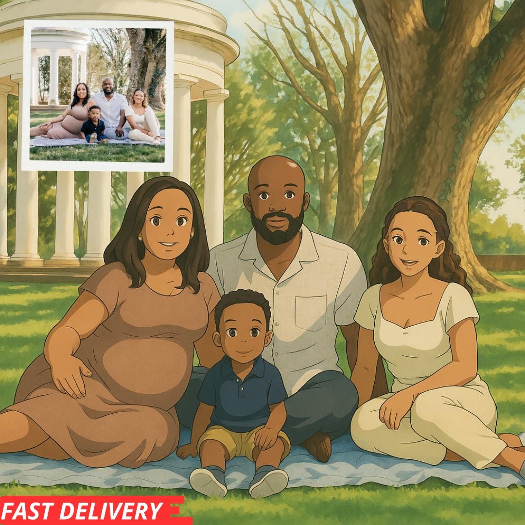 Custom Studio Ghibli Style Portrait - Personalized Anime Artwork ...