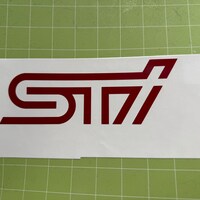 Subaru WRX Sti Sticker - Etsy