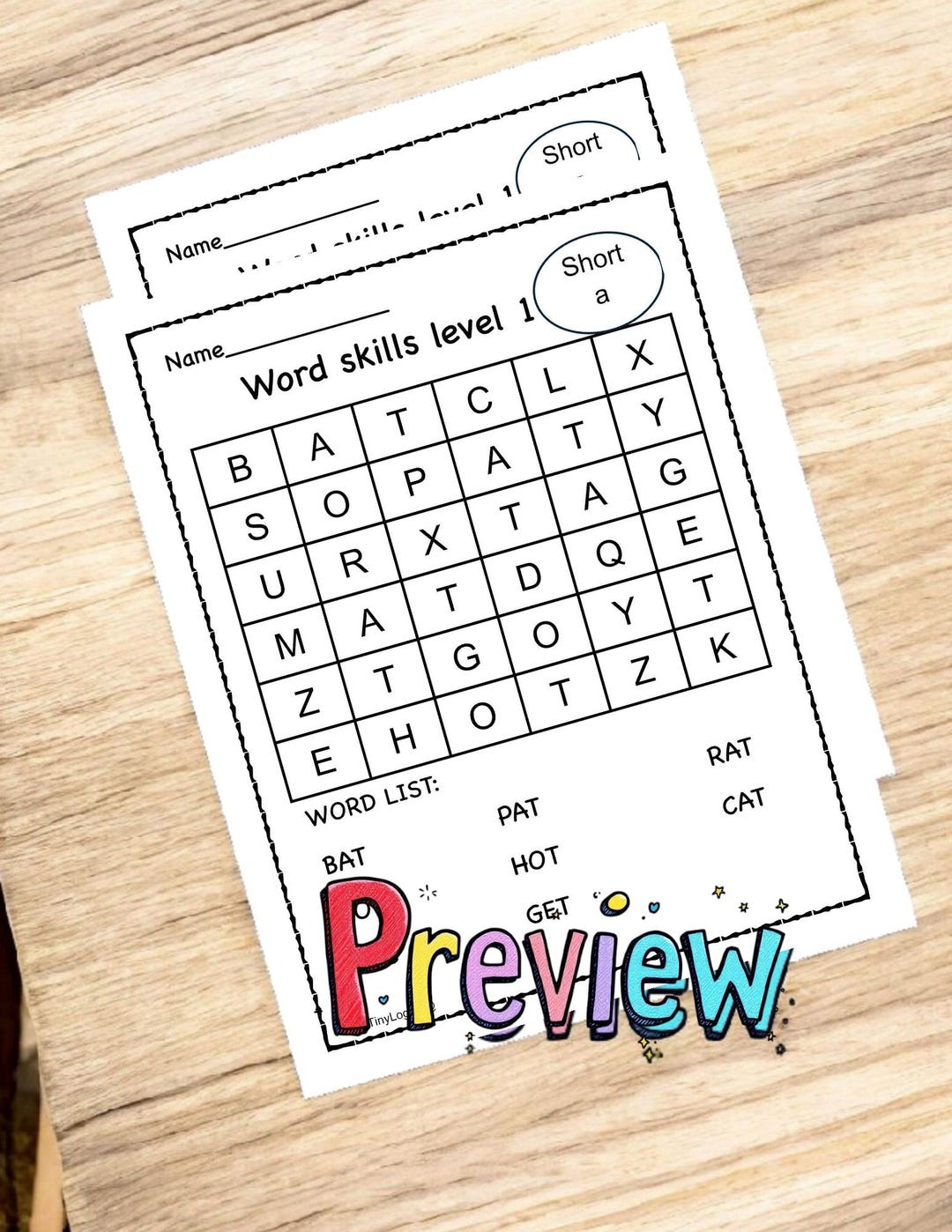 5 Fun Learning Grammer Word Logic Skills Worksheets for Prek ...