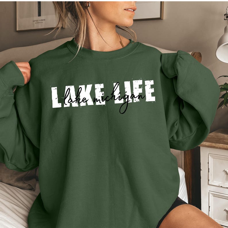 Personalized Lake Life Sweatshirt and Hoodie, Custom Lake Name Hoodie ...