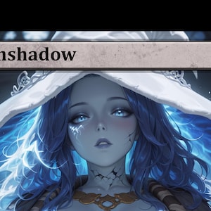 Moonshadow - Ranni the Witch Waifu Proxy Lorwyn Foil Sexy - Etsy