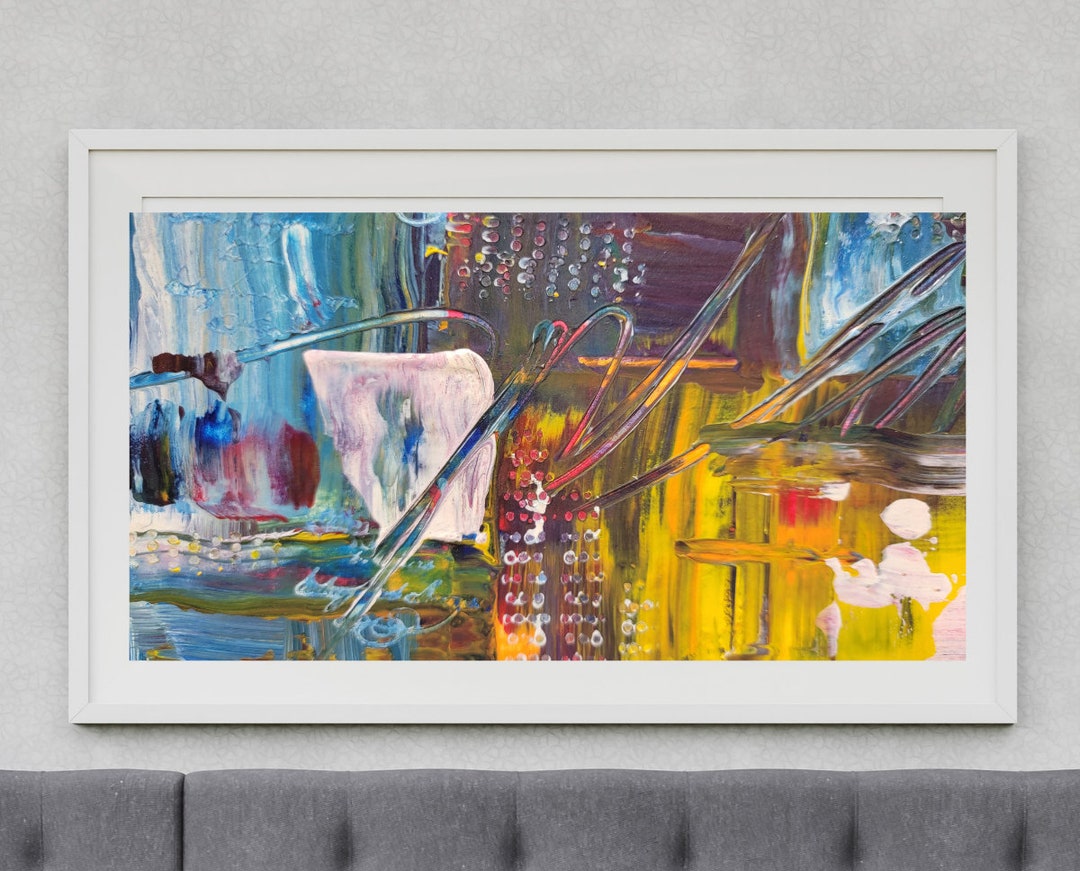 Modern Print, Abstract Wall Art, PRINTABLE Art, Colorful Art, Abstract ...