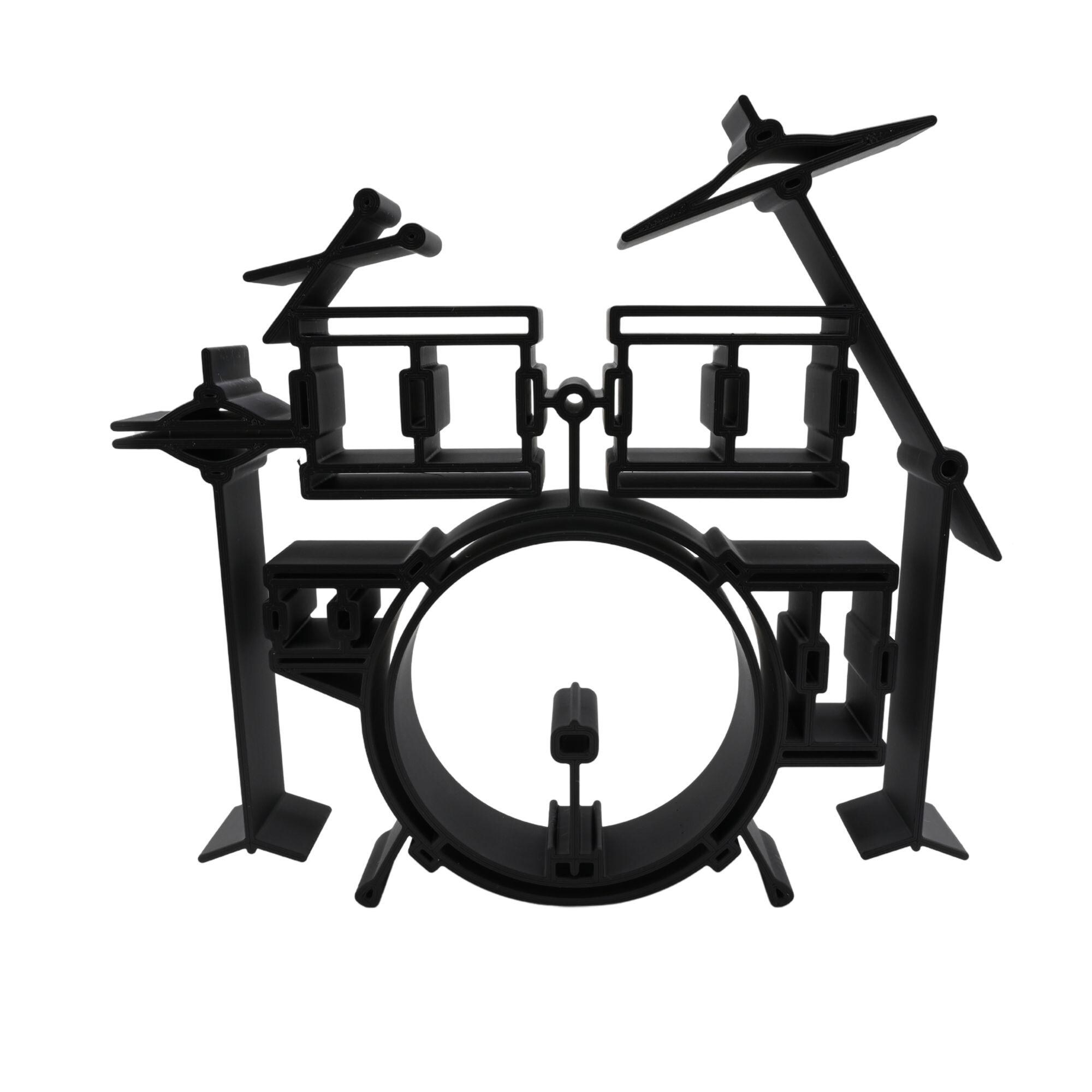Minimalist Drum Kit Line Art: Modern Music Decor - Etsy