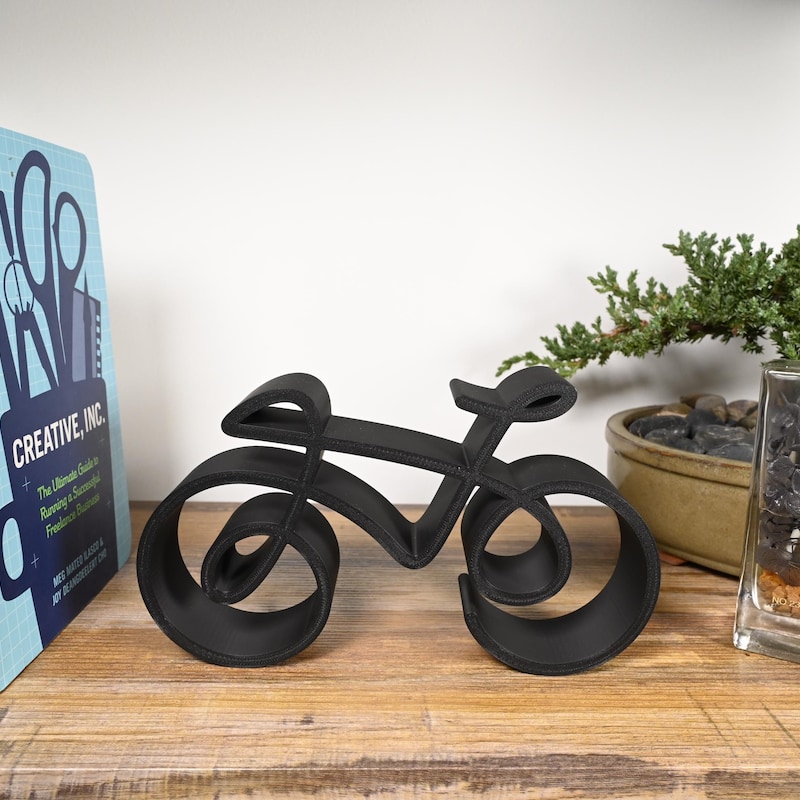 Bicycle Statue - Etsy