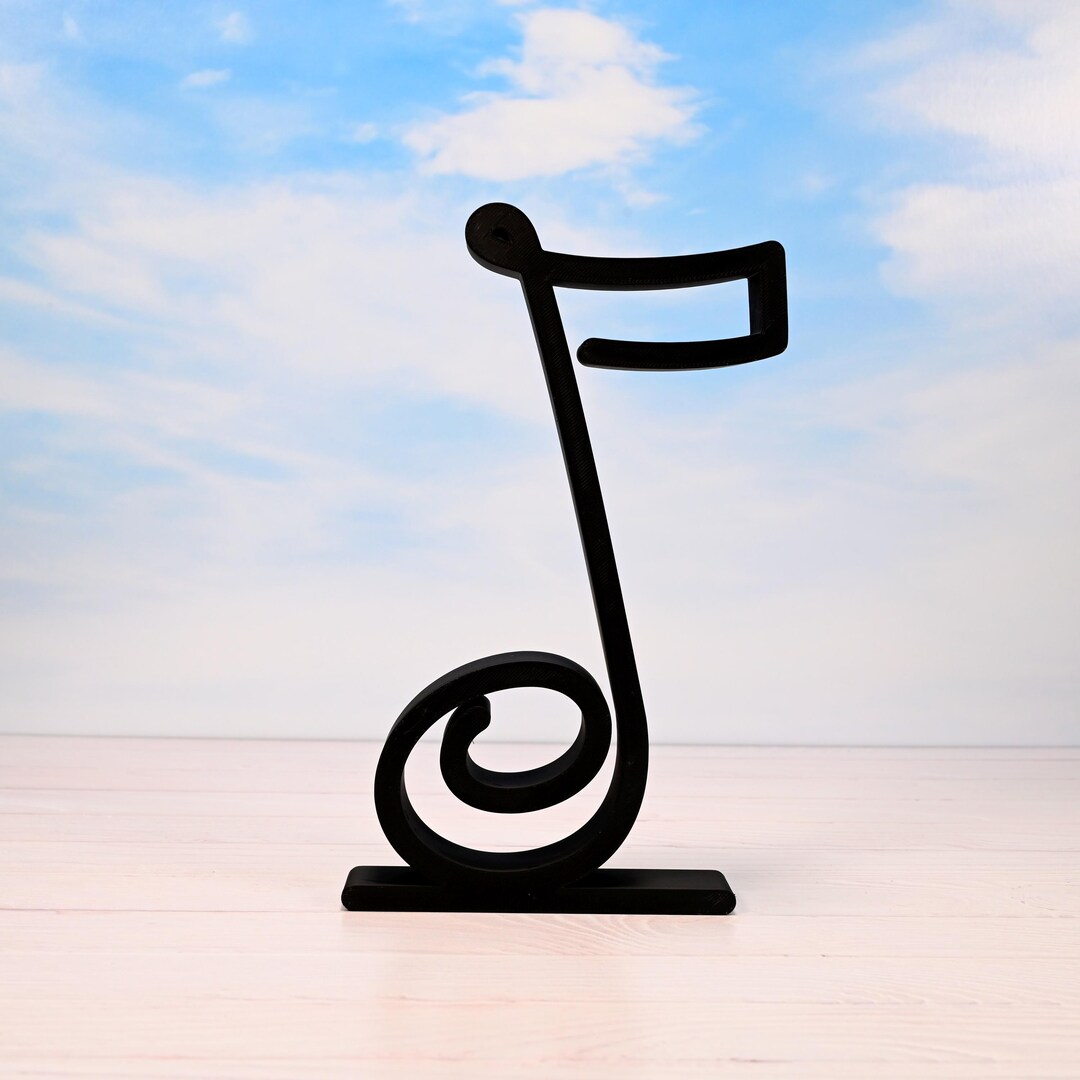 Quaver Note Decor, Minimalist Line Art, Musical Note Artwork, Music ...