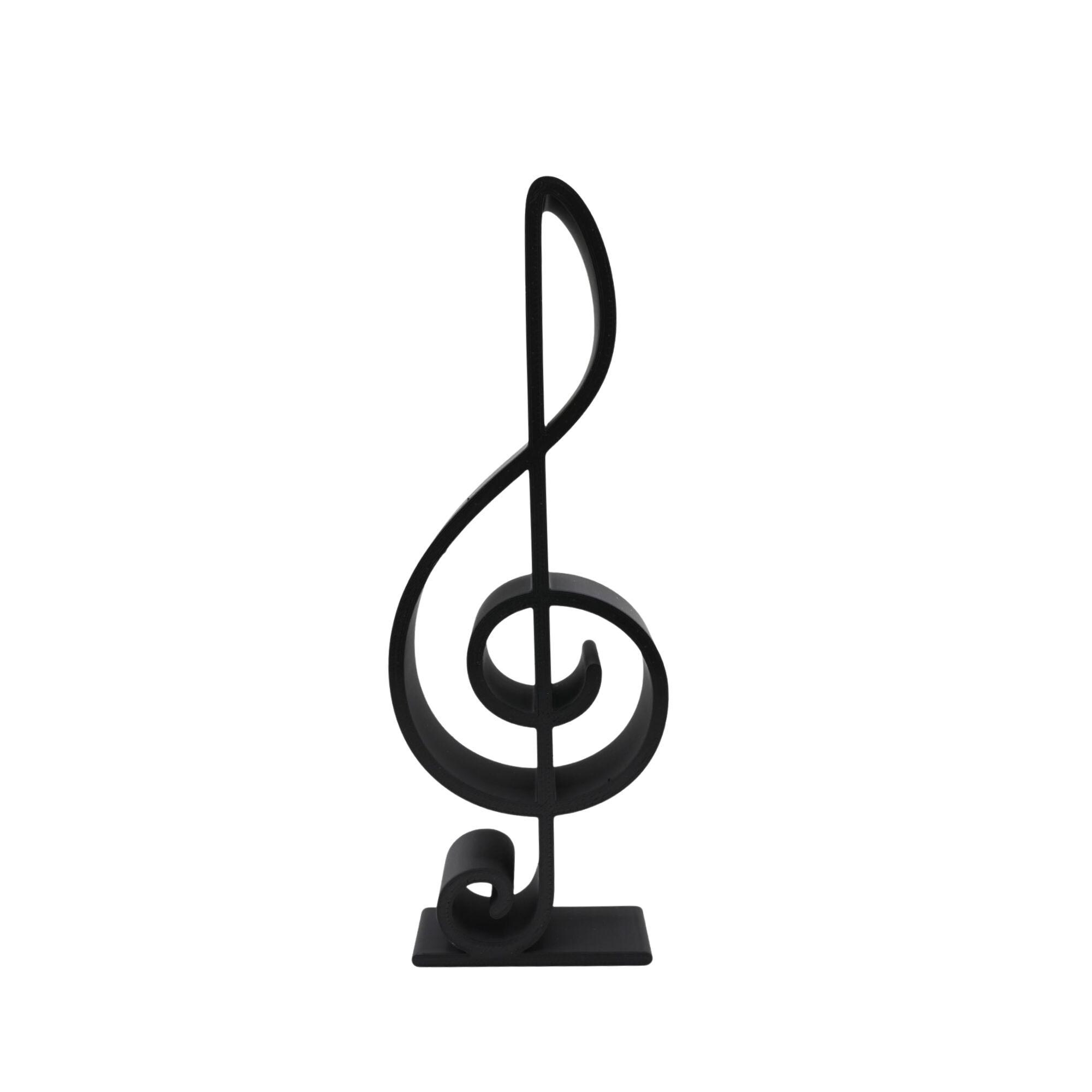 Treble Clef Line Art: Minimalist Music Decor - Etsy