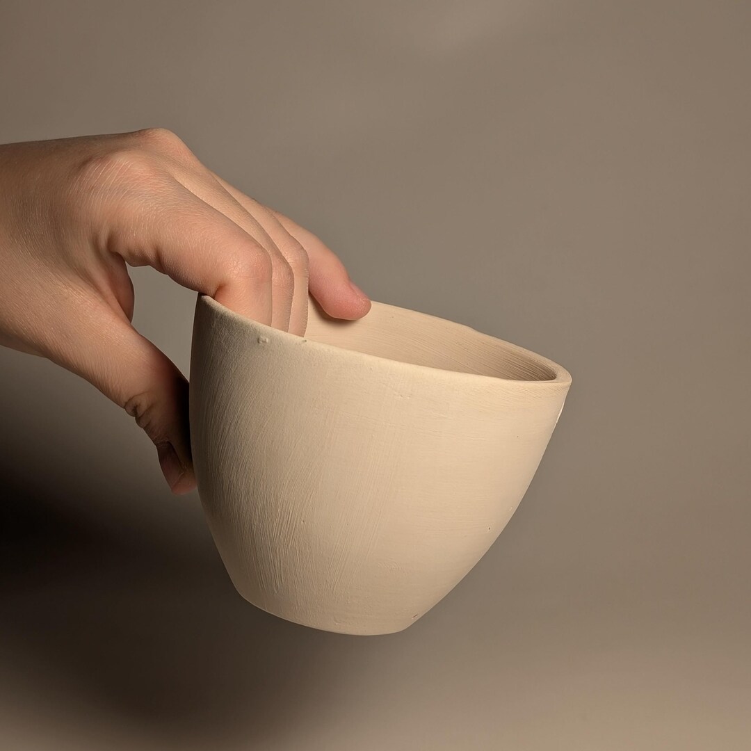 Molde de yeso para tazas: colada de una sola pieza para cerámica - Etsy ...