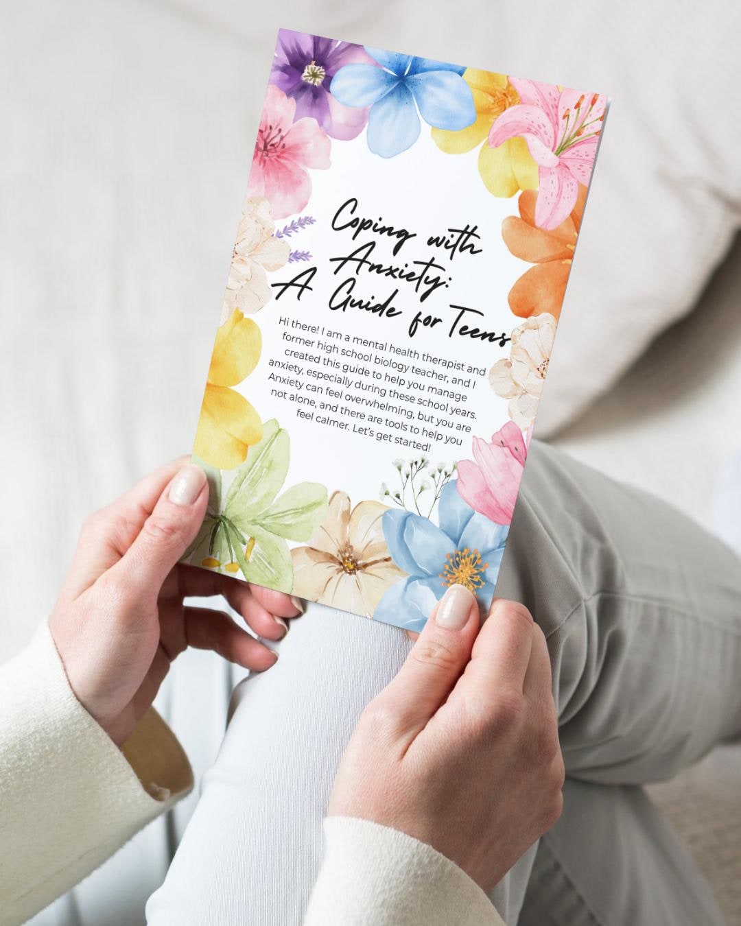 Anxiety Toolkit for Teen Girls - Printable Mental Health Tracker ...