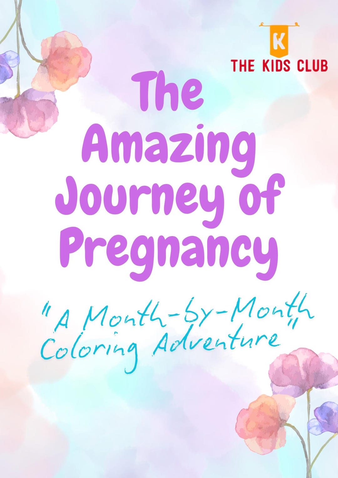 Pregnancy Coloring Book: Month-by-month Keepsake (printable PDF) - Etsy