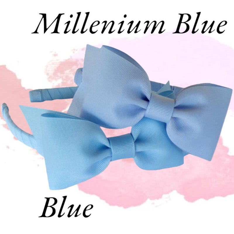 Light Blue Headband - Etsy