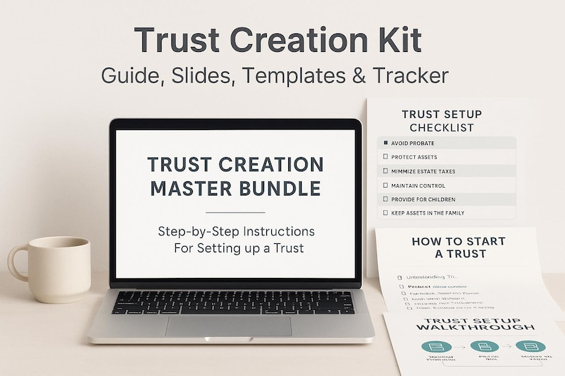 Trust Creation Master Bundle - Avoid Probate, Protect Assets, and Your ...