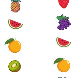Matching Worksheet - Etsy