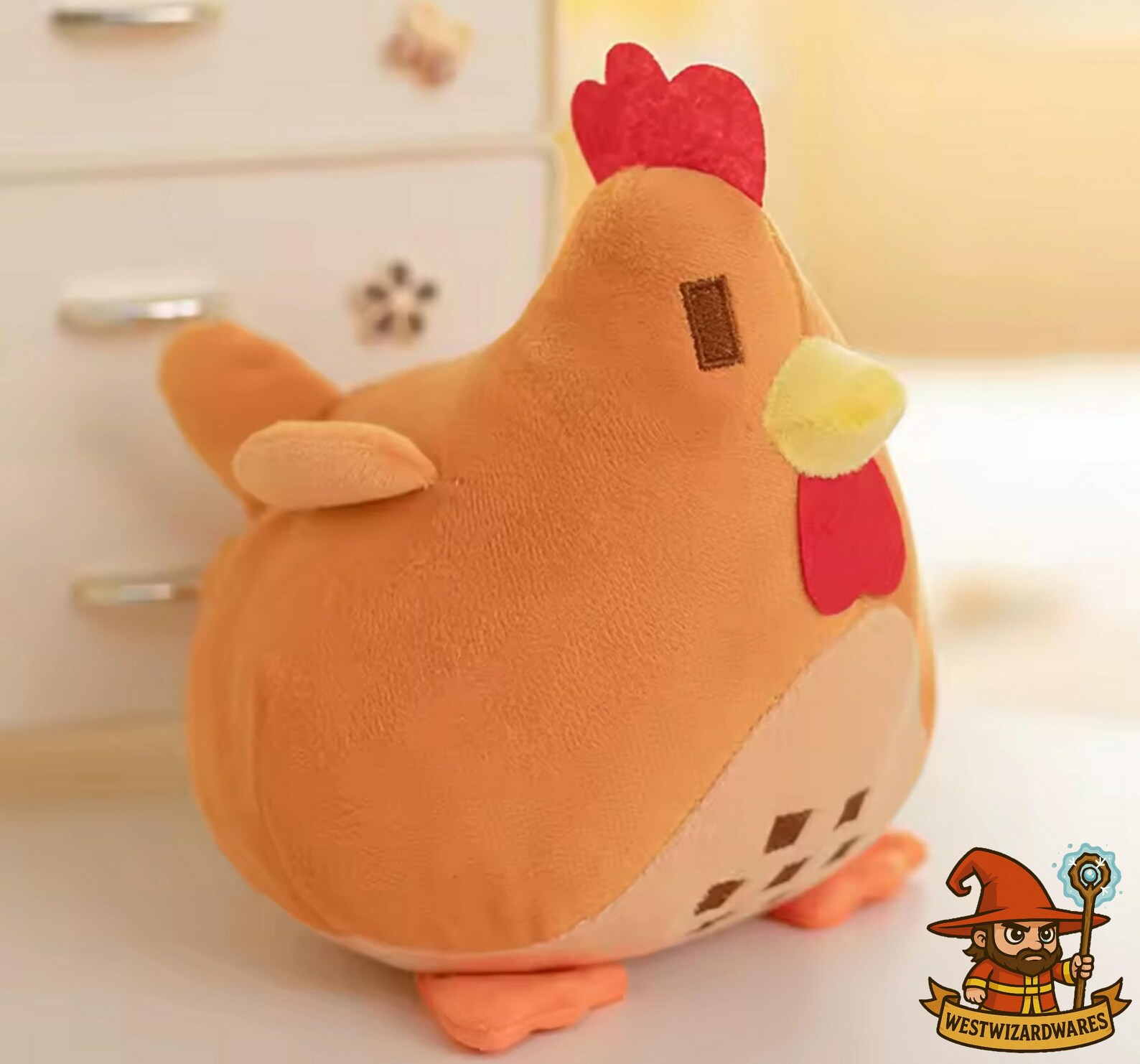 20cm Stardew Valley Chicken Plush Stuffed Animal - Etsy