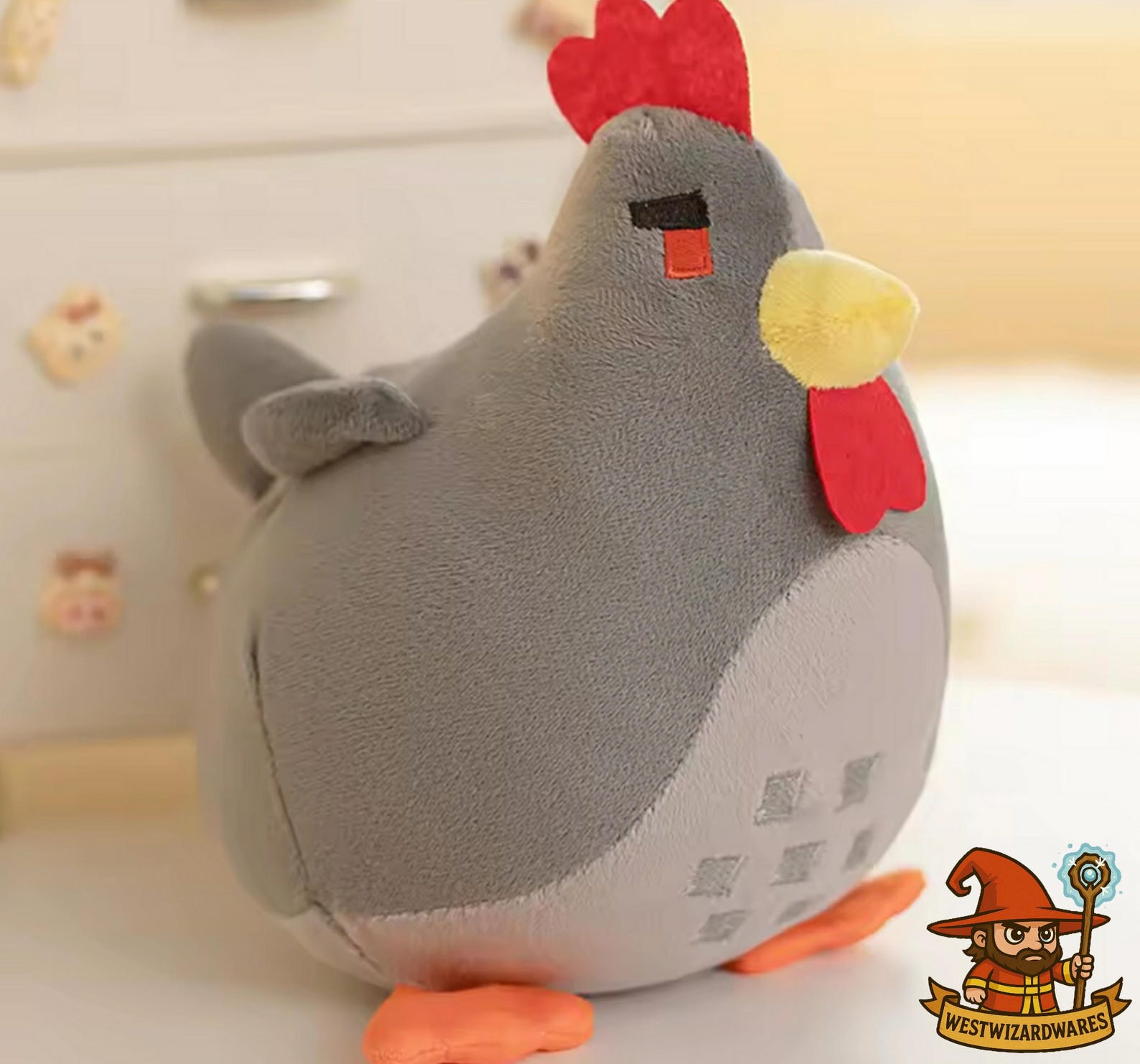 20cm Stardew Valley Chicken Plush Stuffed Animal - Etsy
