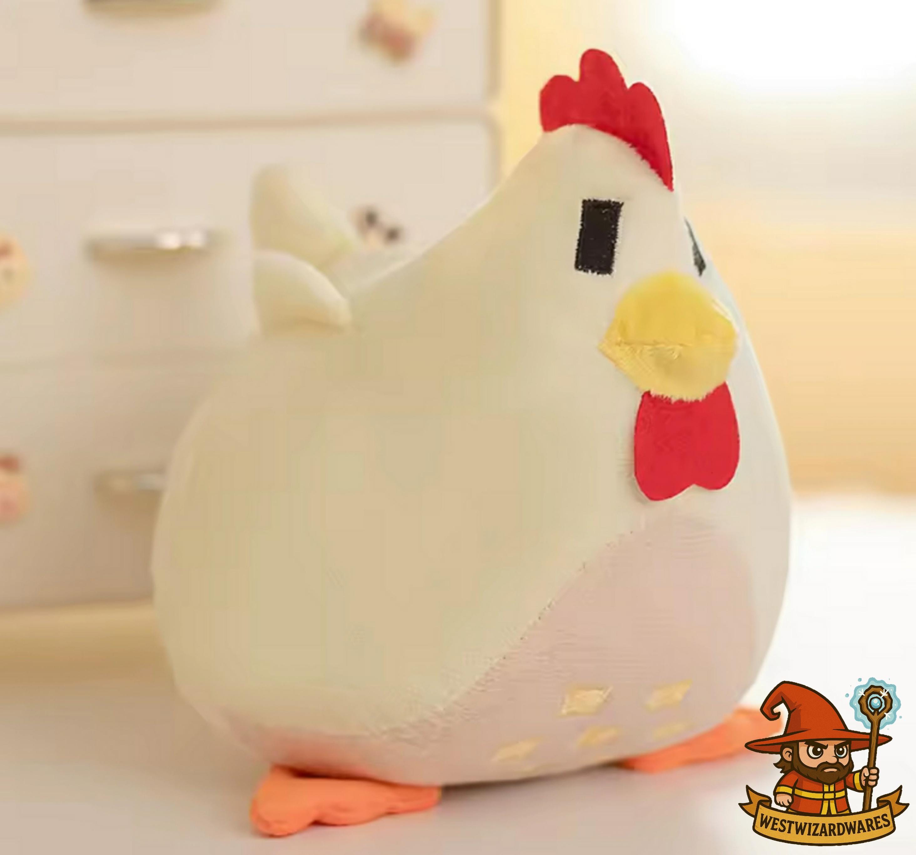 20cm Stardew Valley Chicken Plush Stuffed Animal - Etsy