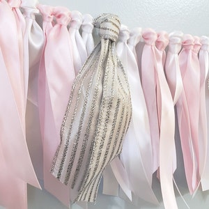 Twinkle Twinkle Little Star Ribbon Garland, Highchair Garland, Photo ...